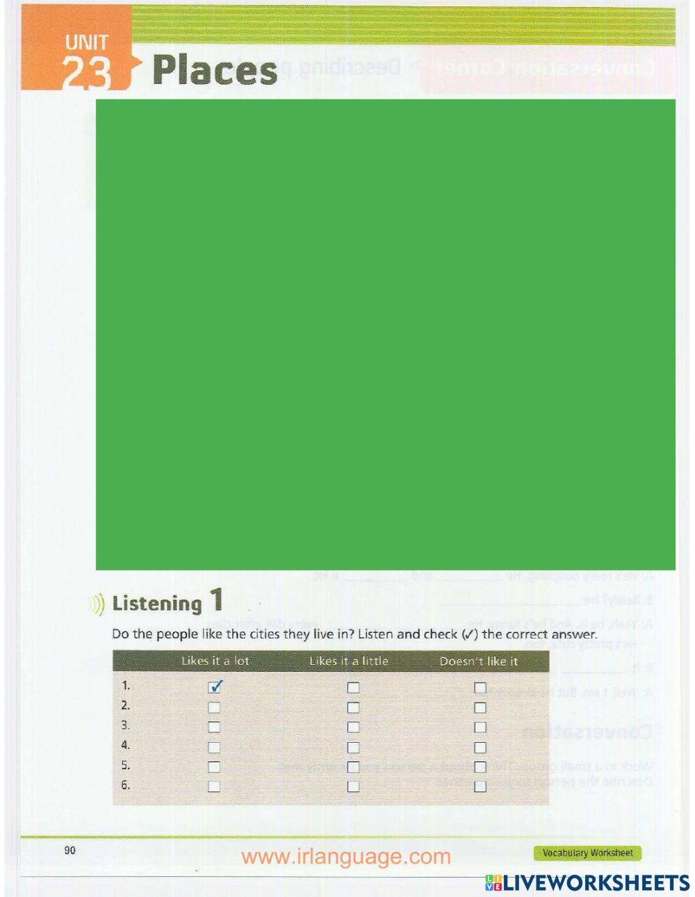 Tactics-for-listening-basic-U23 worksheet | Live Worksheets