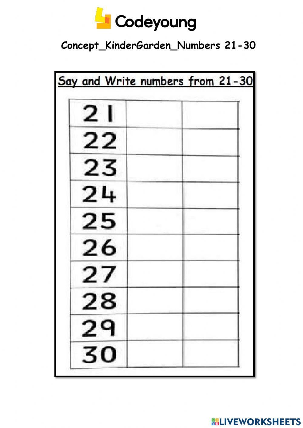 Before After Numbers Interactive Worksheet Live Worksheets, 59% OFF