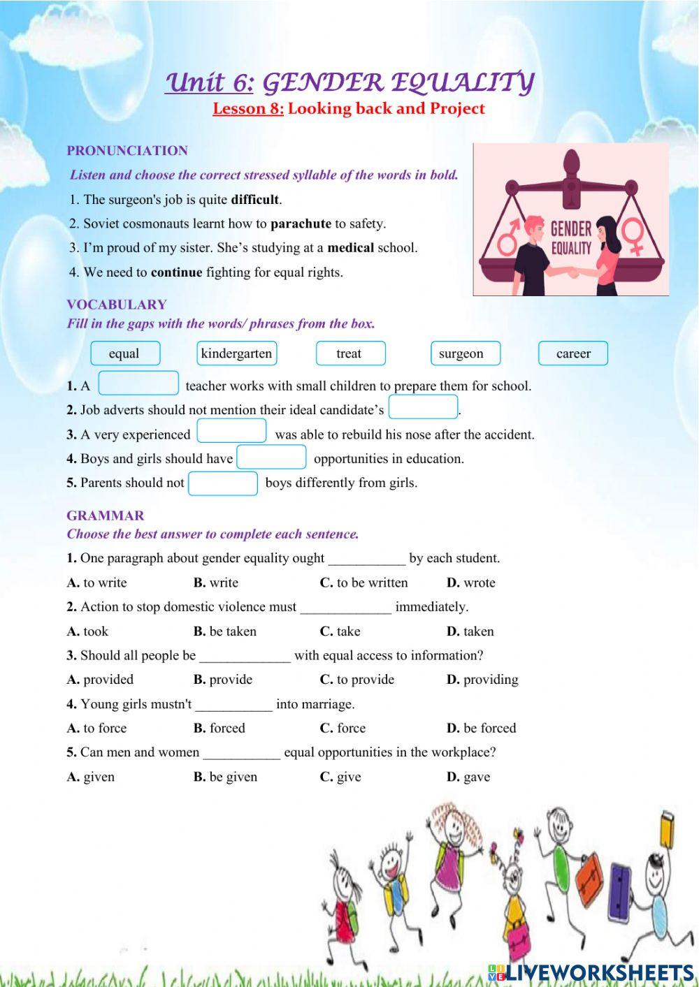 Unit 6: Looking back & Project | Ha Thi Van Anh | Live