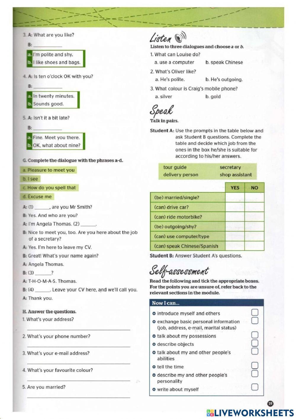 Round up A1 Destination worksheet | Live Worksheets