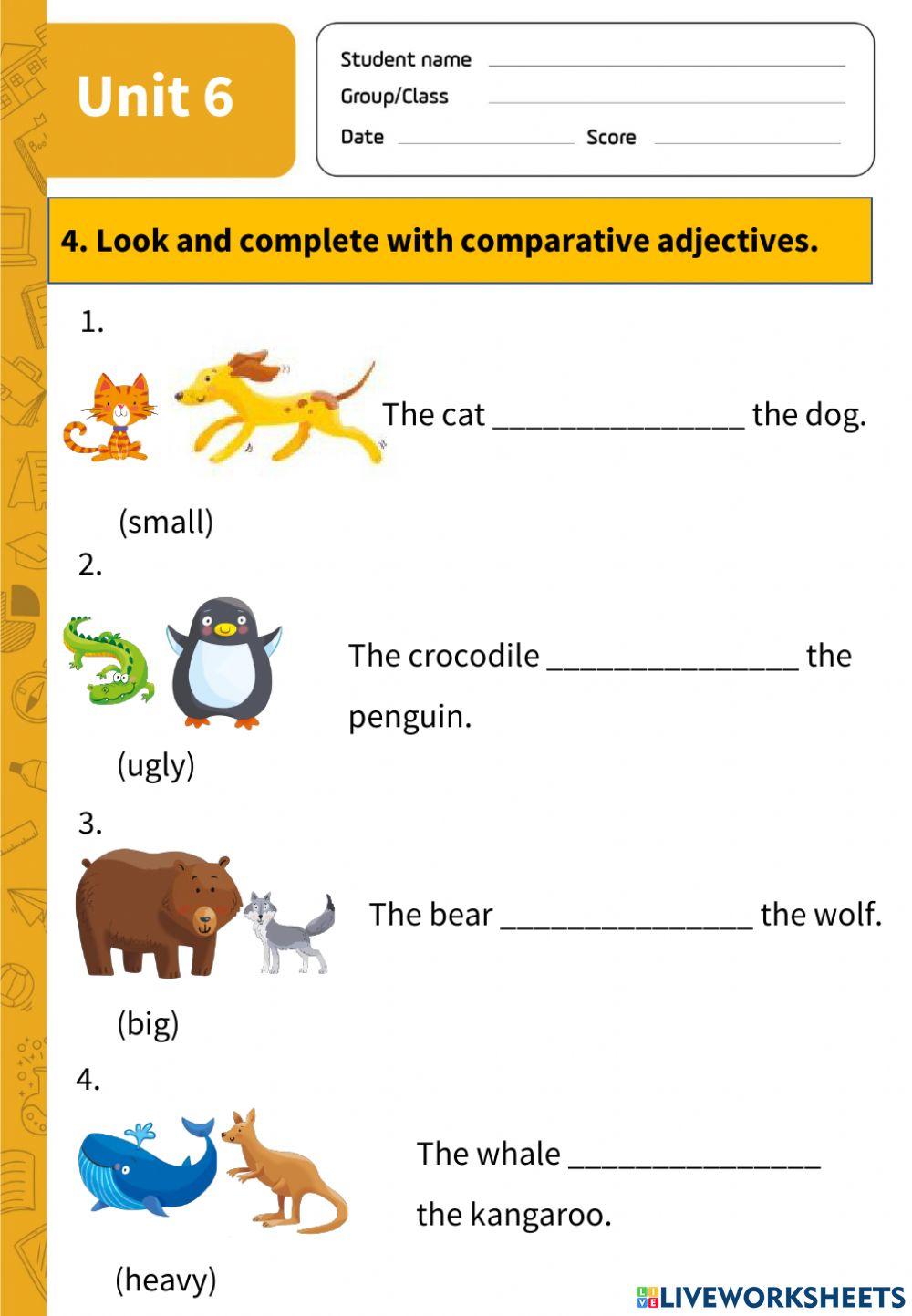 2118128 | Unit 6: See animals. | academystars