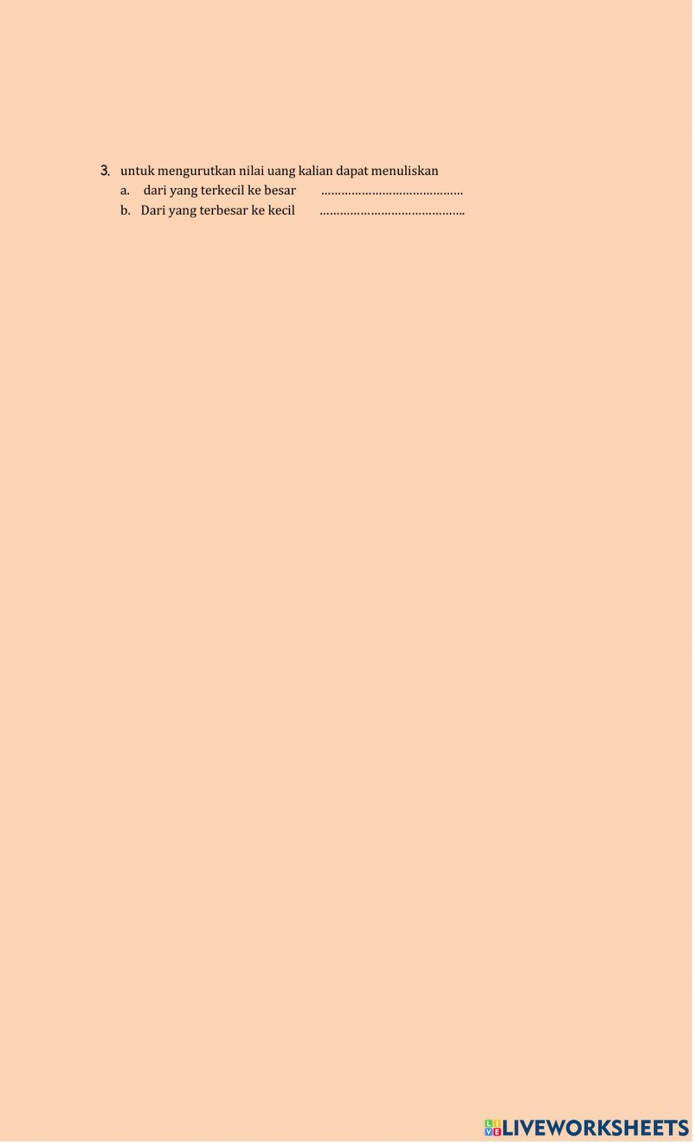 Mtk online activity for 2 | Live Worksheets