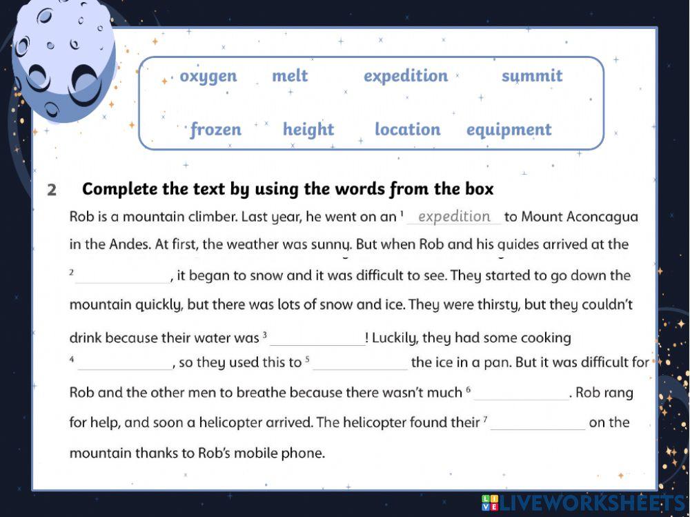 FF4 unit 11 lesson 2 2834899 | MS20222 | Live Worksheets