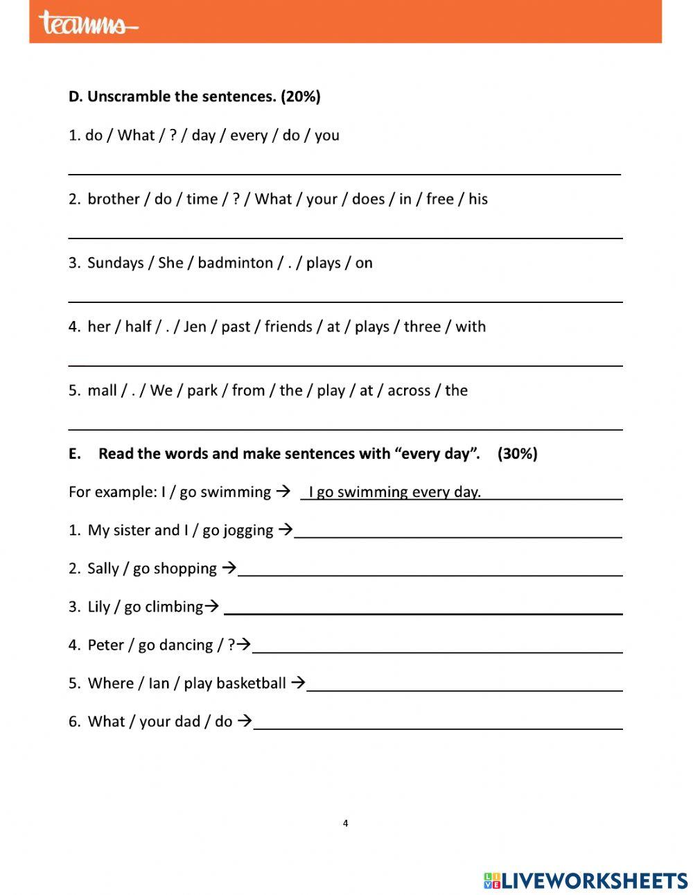 learning sheet-… | Free Interactive Worksheets | 2415249