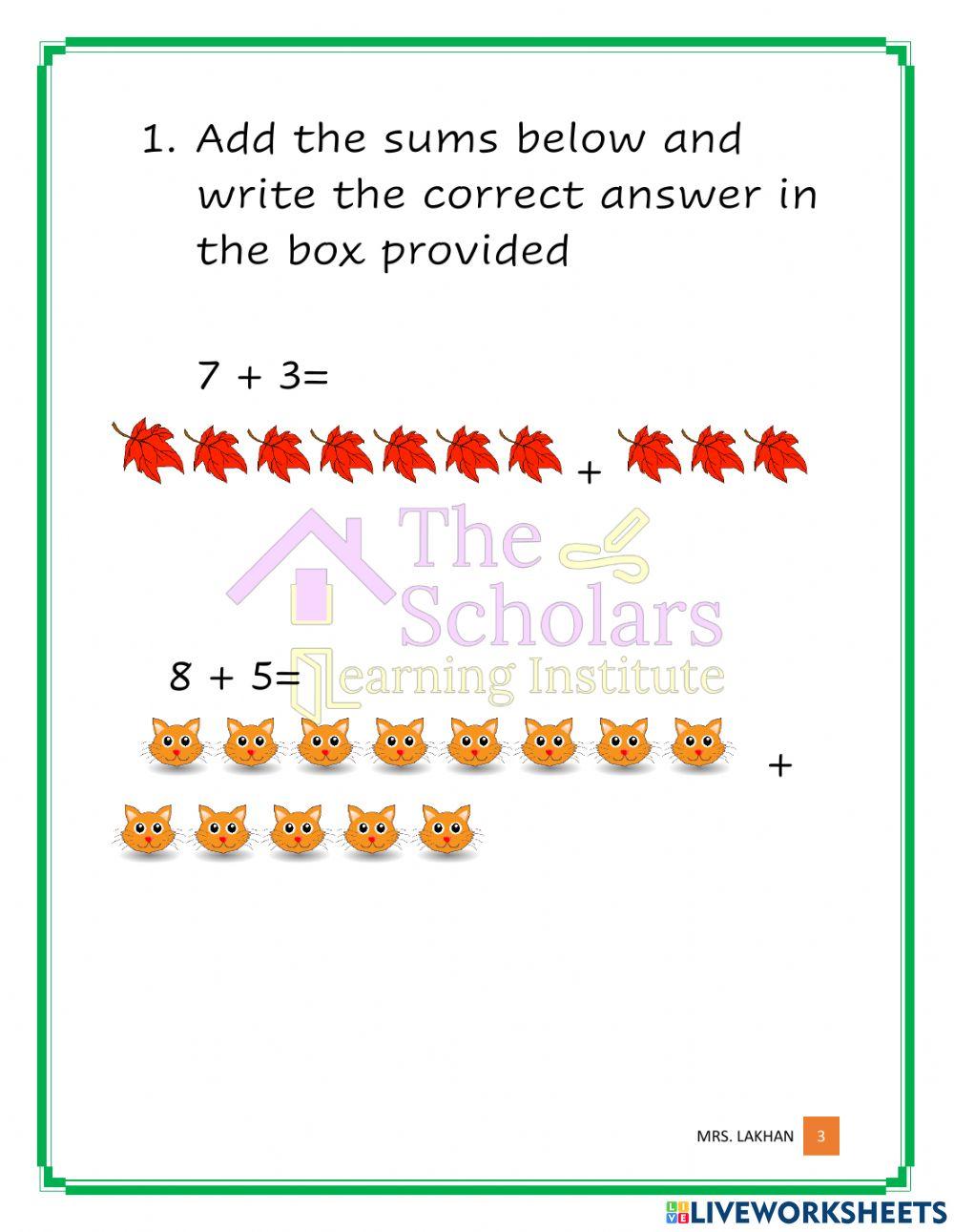mathematics test final online exercise for | Live Worksheets