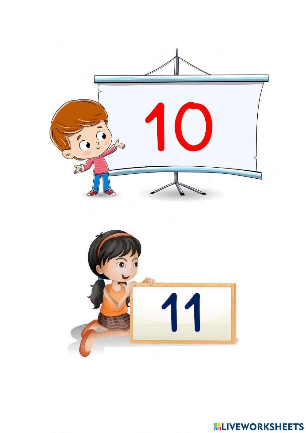 2120917 | Números del 10 al 19 (aprender) | Pablo