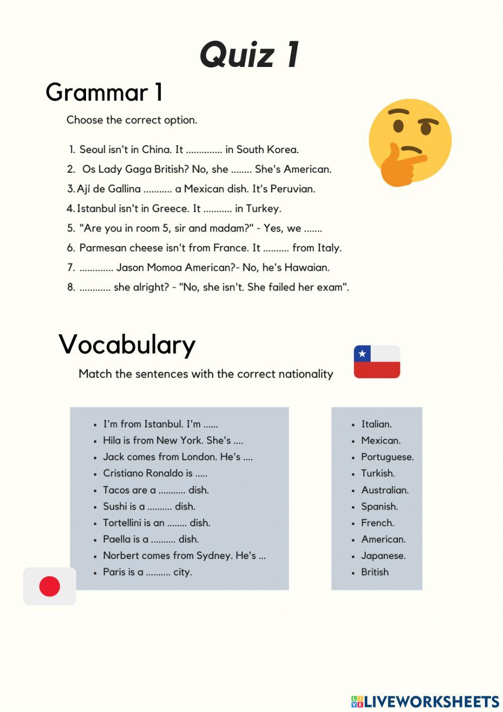 2121020 | Quiz 1- Elementary | PepaSilvia