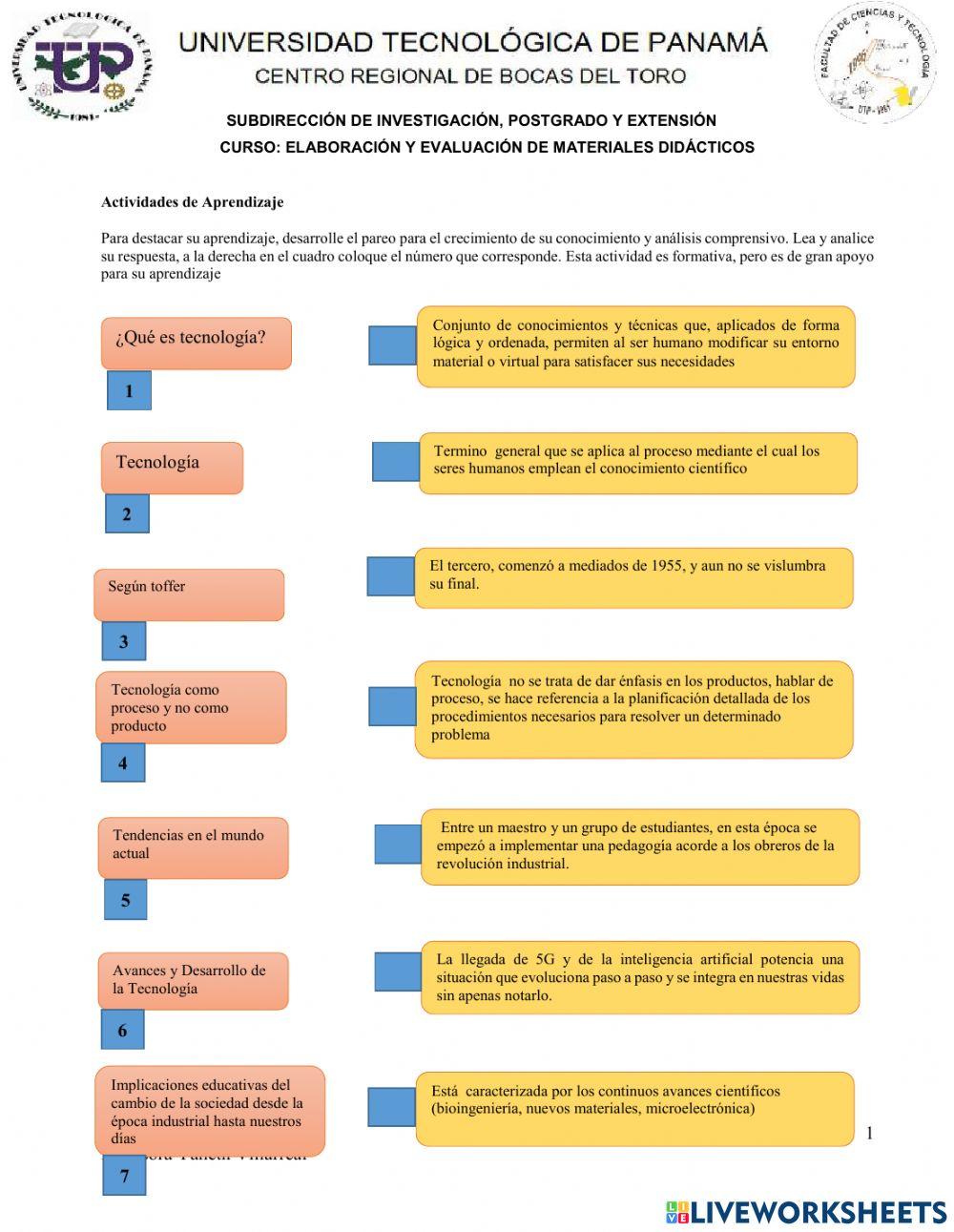 Virtual worksheet | Live Worksheets