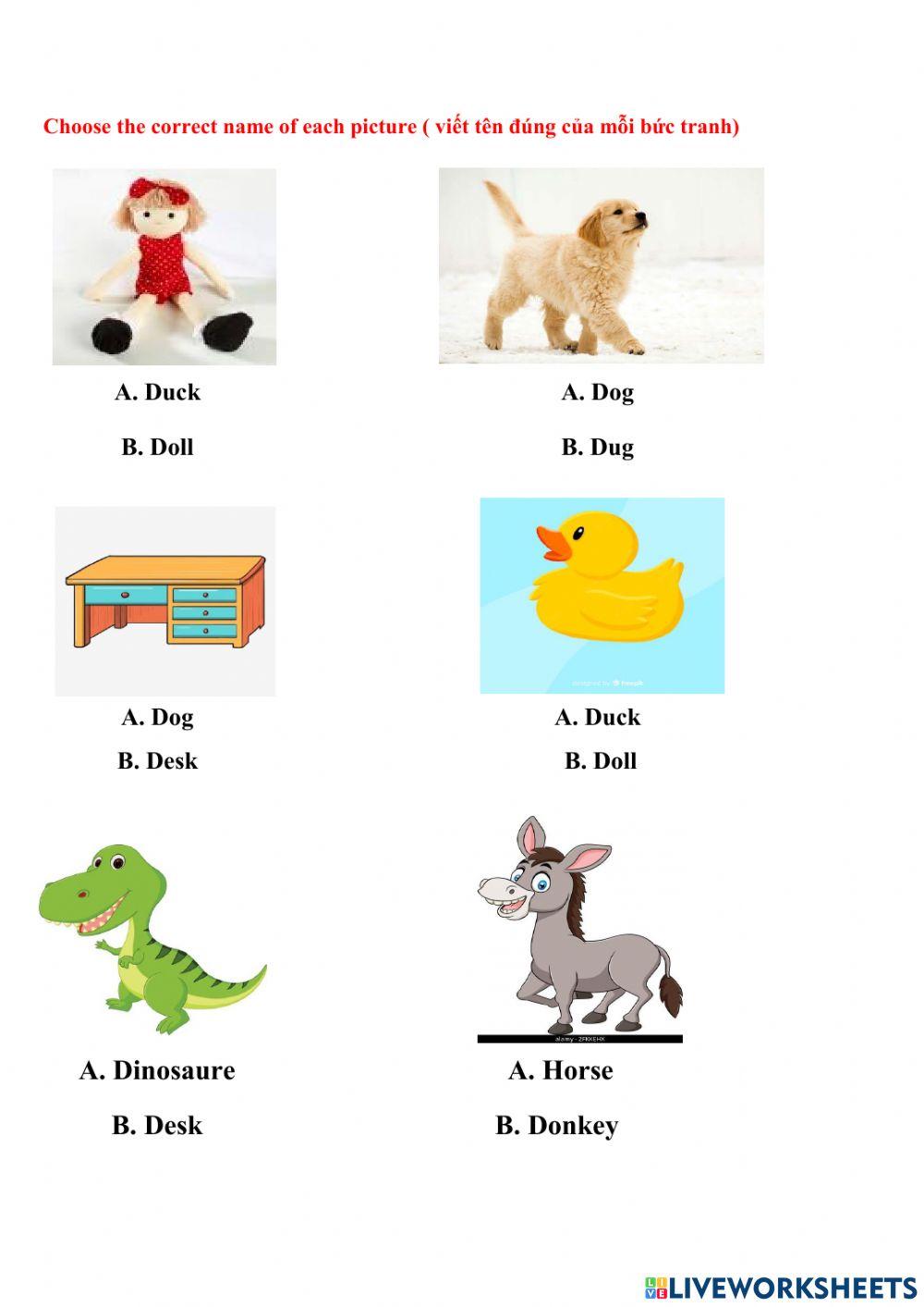 letter D online exercise for | Live Worksheets