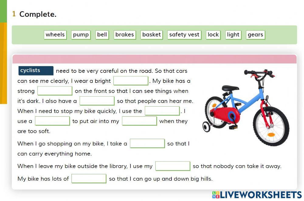 UNIT 3 - Vocabulary online worksheet | Live Worksheets