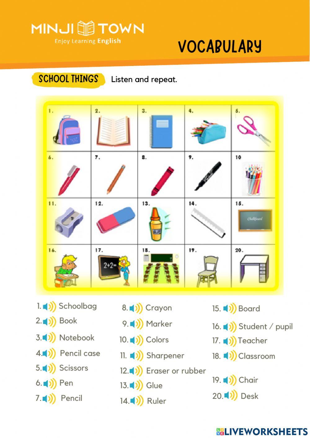 2121294 | School things | Jennifer Ibarra