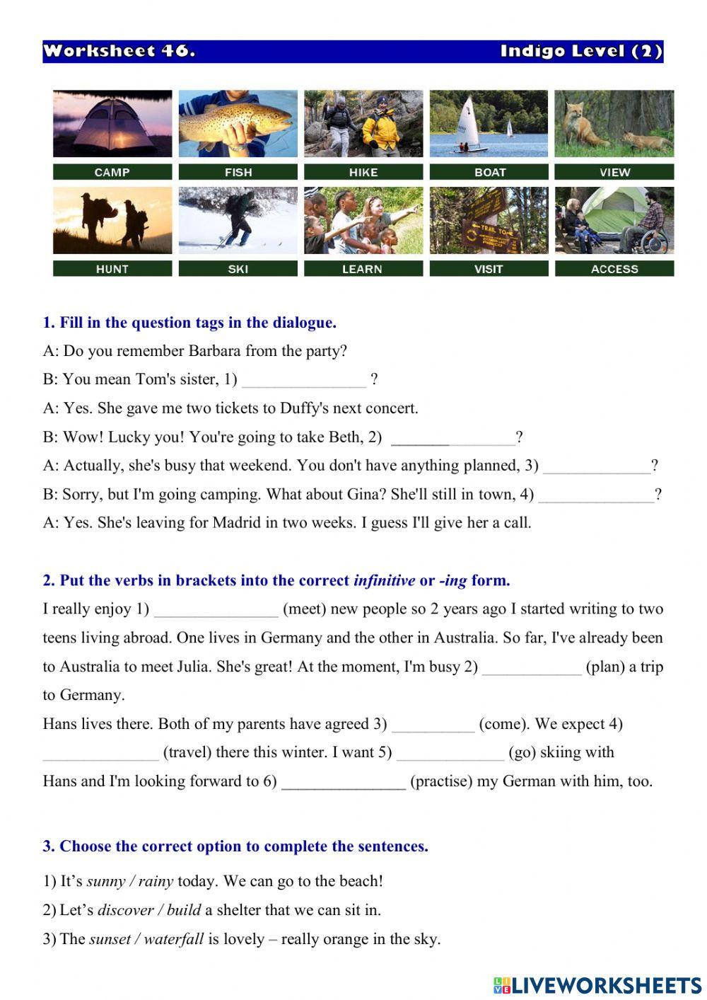 Weather online exercise for | Live Worksheets