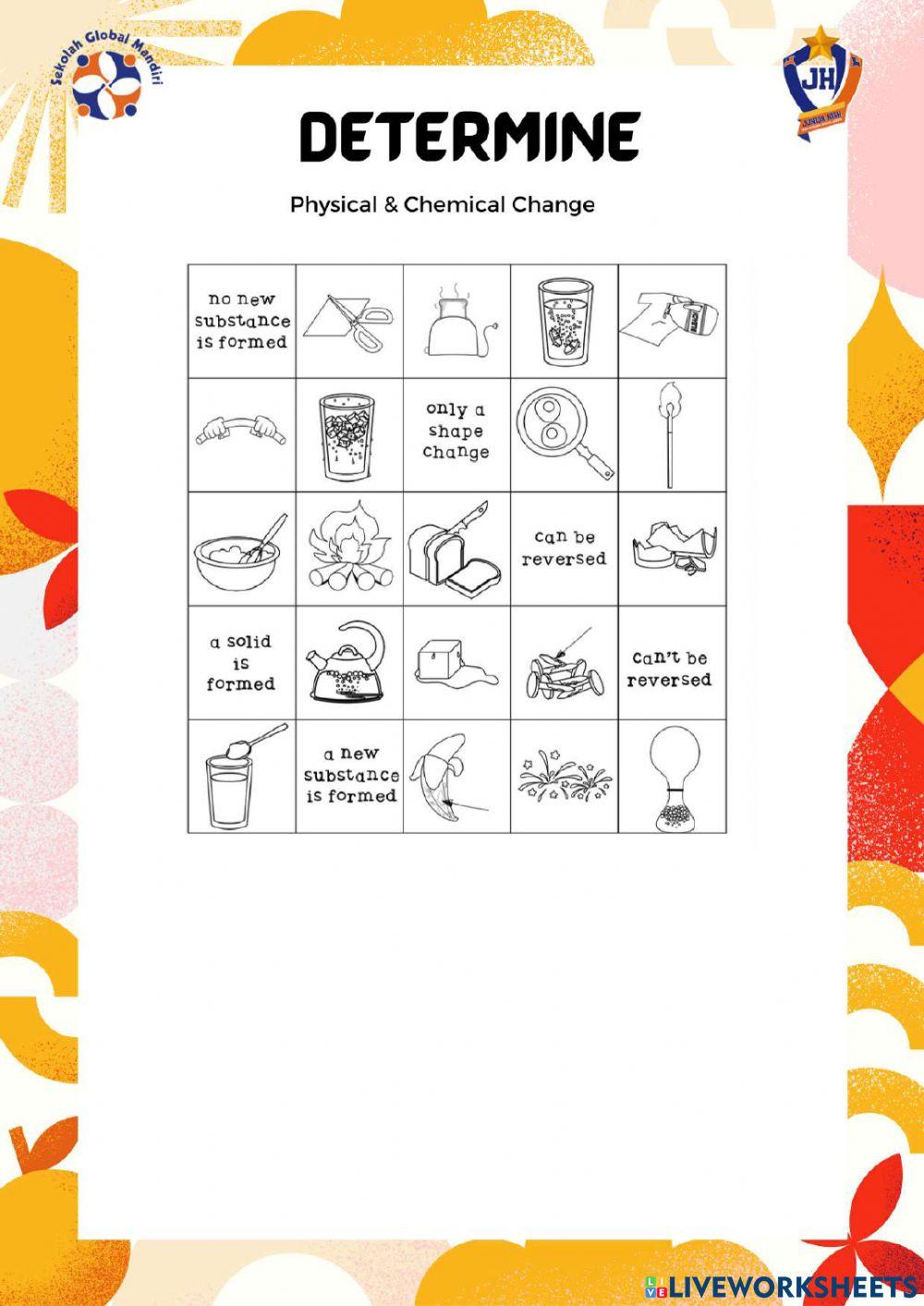 States of Matter, Quantities worksheet | Live Worksheets
