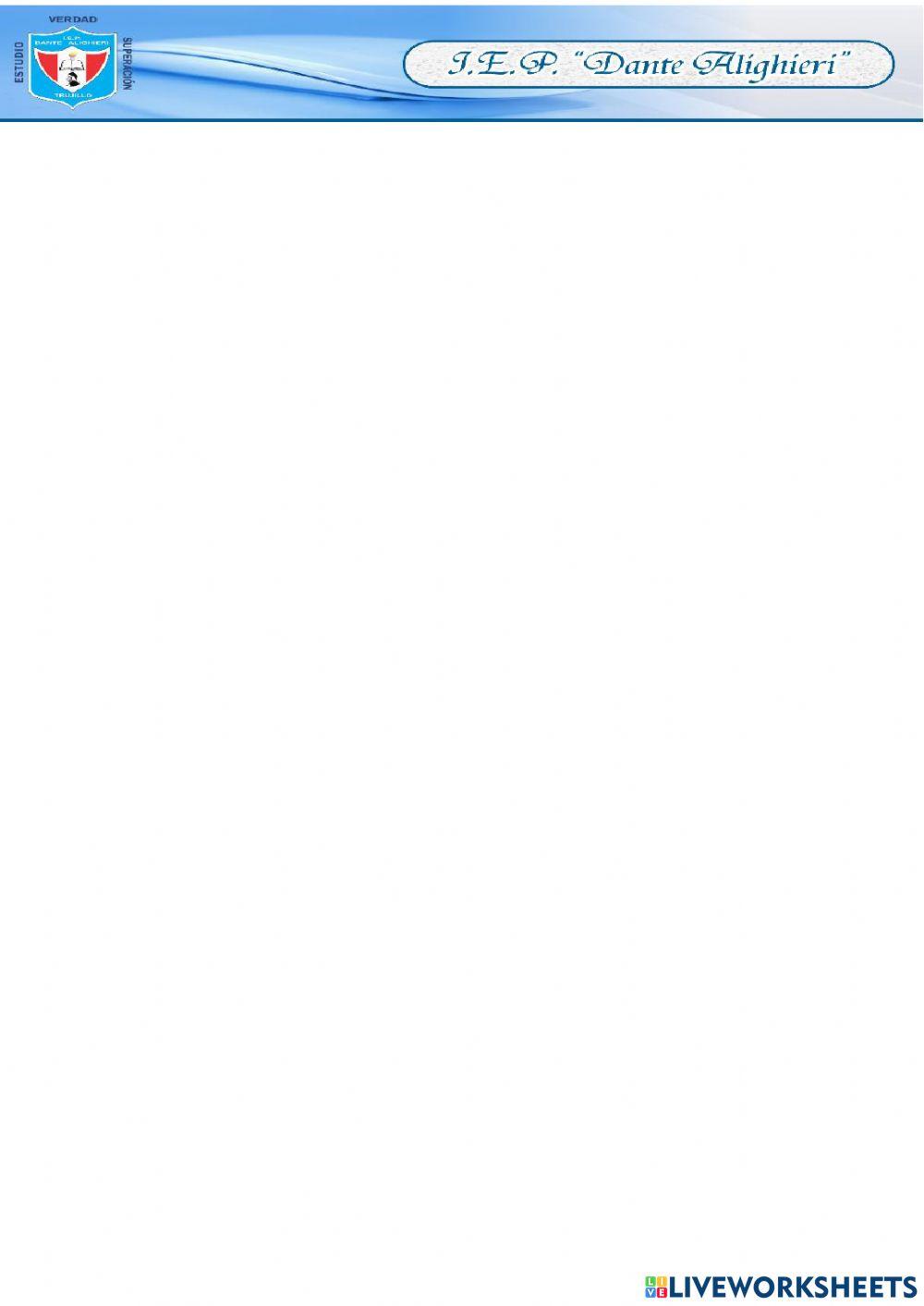 My preferences | Free Interactive Worksheets | 2121790