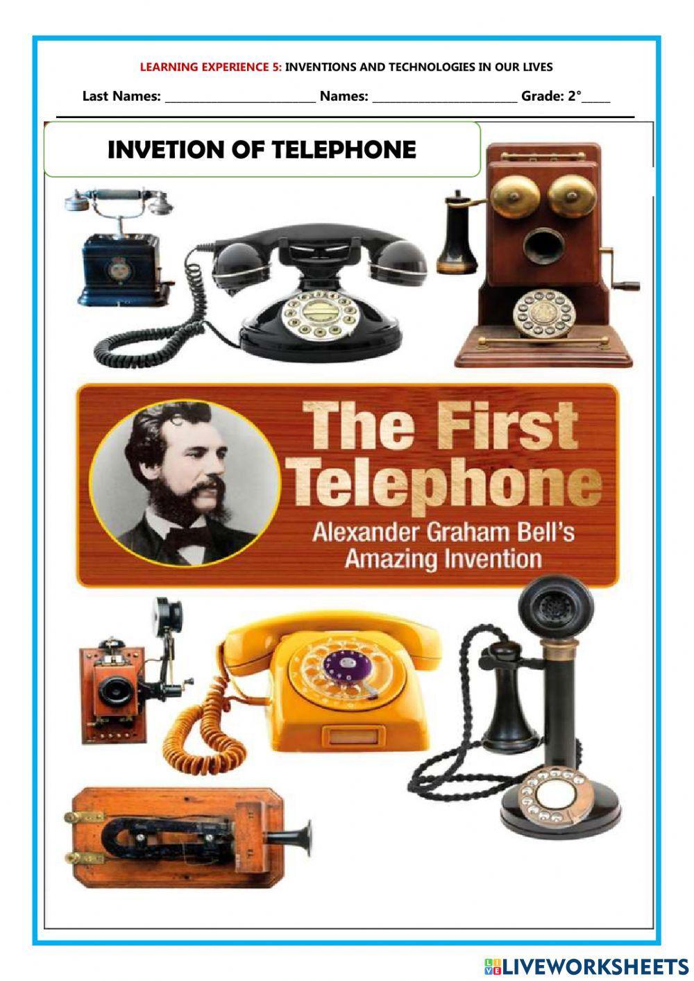 Inventions | Free Interactive Worksheets | 2121980