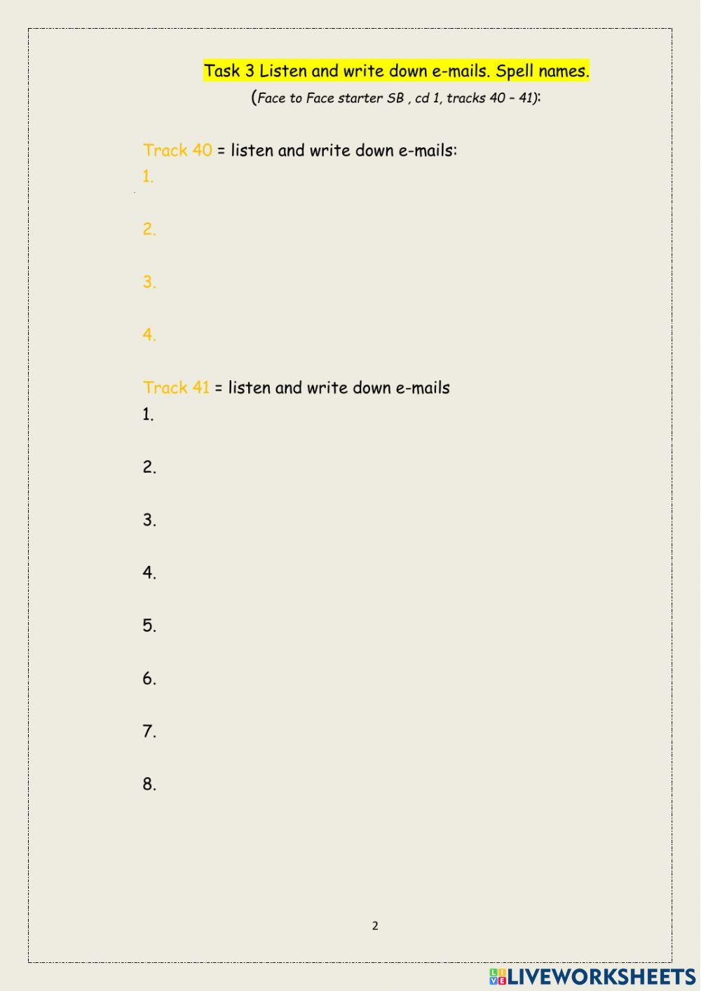 Checking information elem worksheet | Live Worksheets