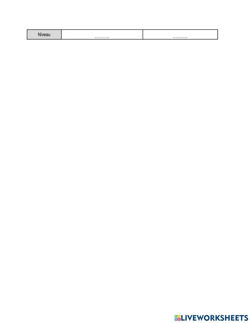 B1 activity for b1 | Live Worksheets