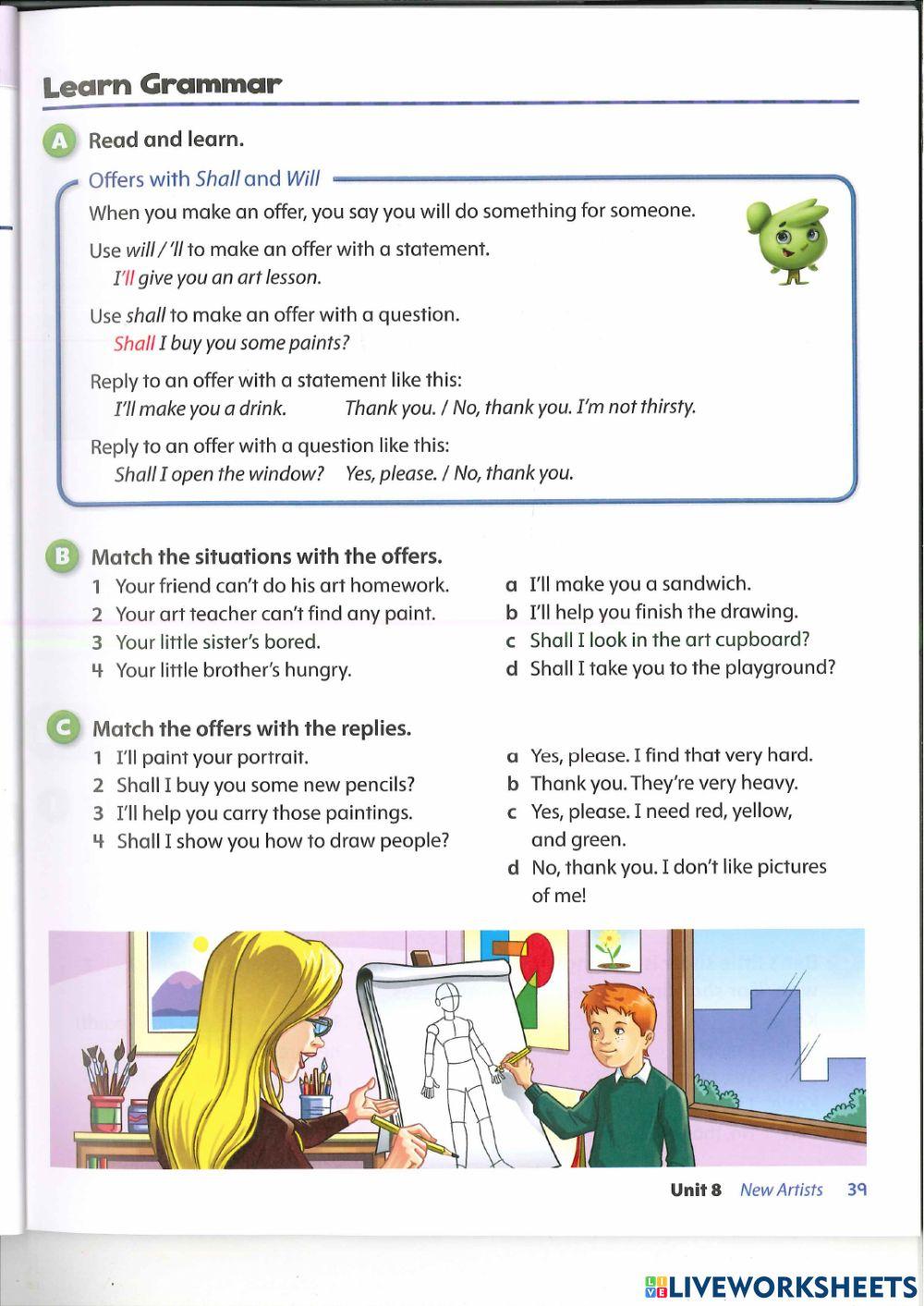 Discover grammar 4 activity | Live Worksheets