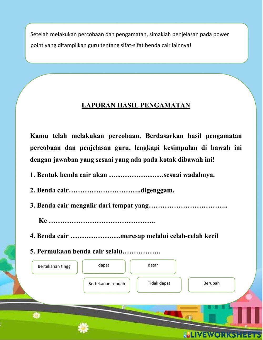 LKPD Sifat-sifa… | Free Interactive Worksheets | 2124017