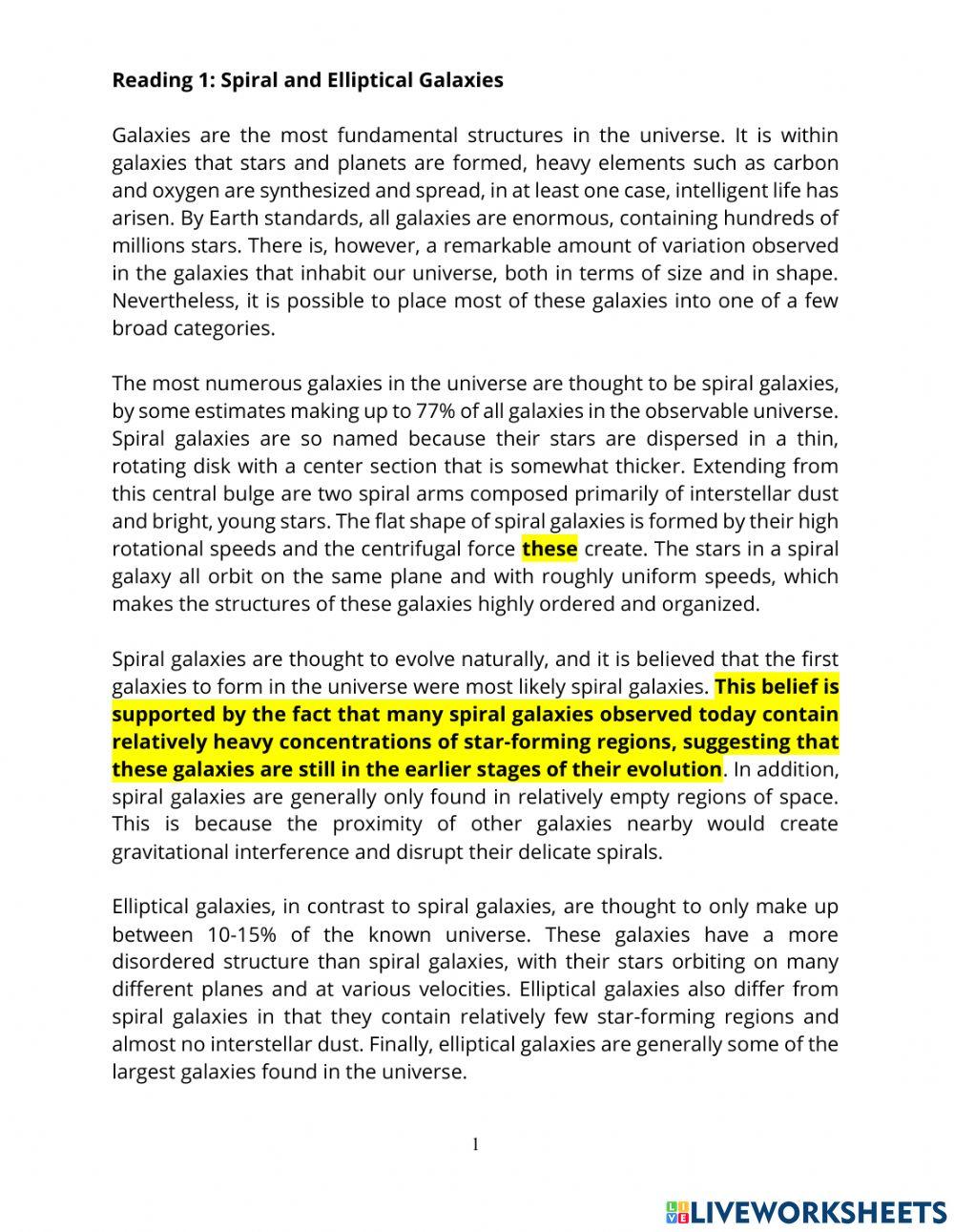 READING PRACTICE FOR FINAL - TRS501 online exercise for | Live Worksheets