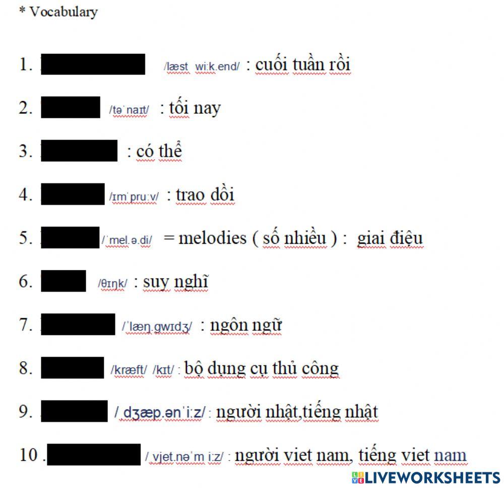 English 8 online exercise for 8 | Live Worksheets