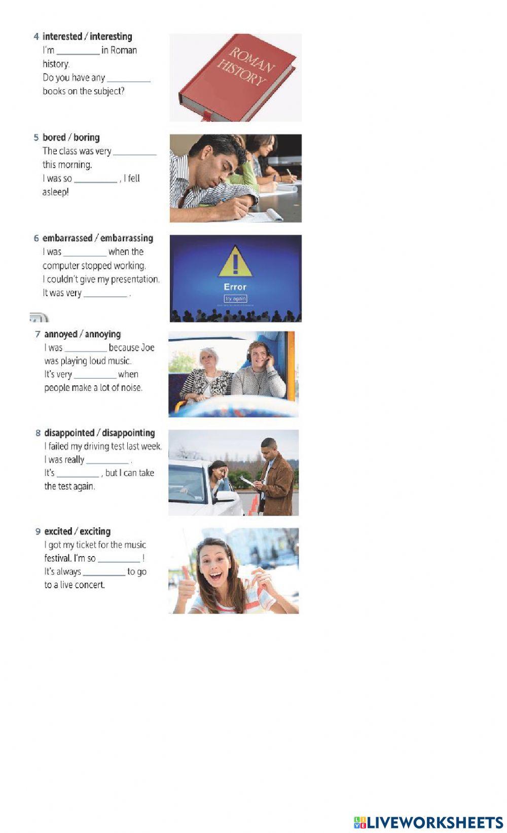 B4 week 2 part 1 online exercise for | Live Worksheets