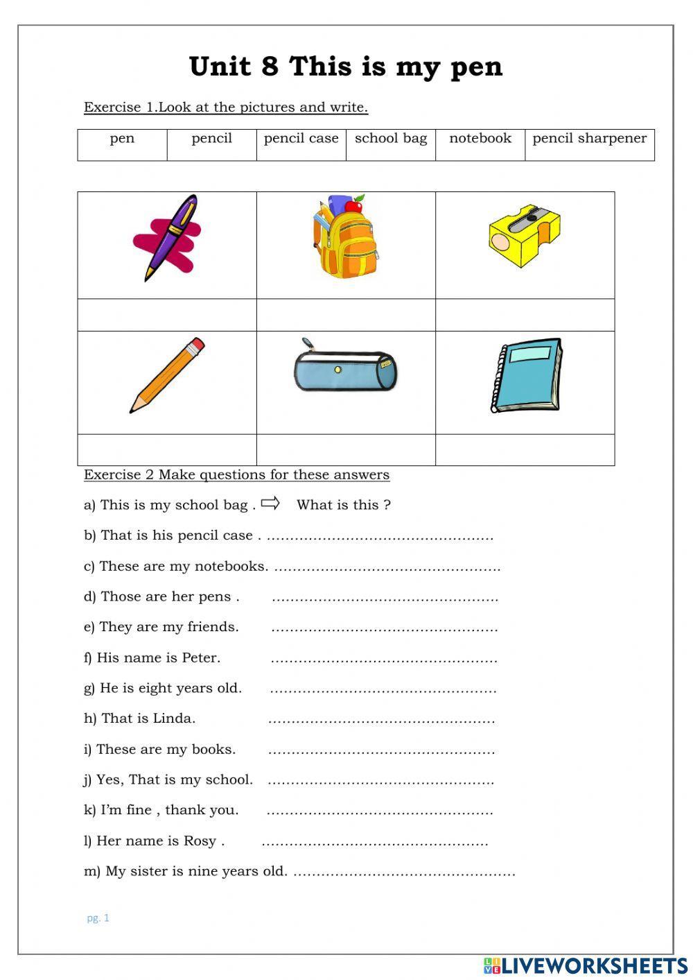 Grade 3 - unit 8 2126720 | Shiningcenter | Live