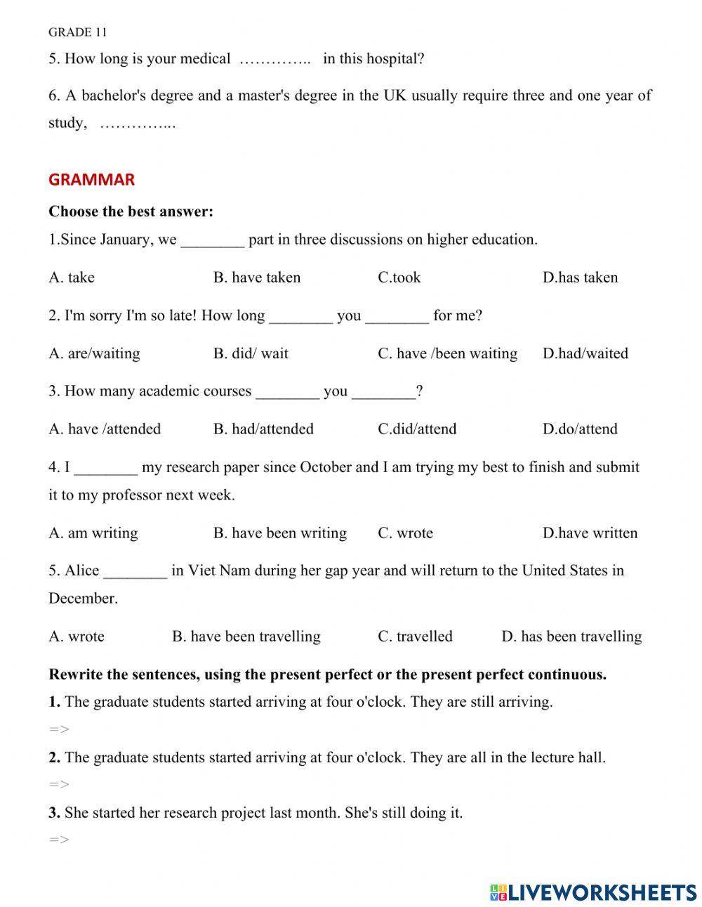 Unit 7 - Looking back 2126853 | Nguyen thi minh hue