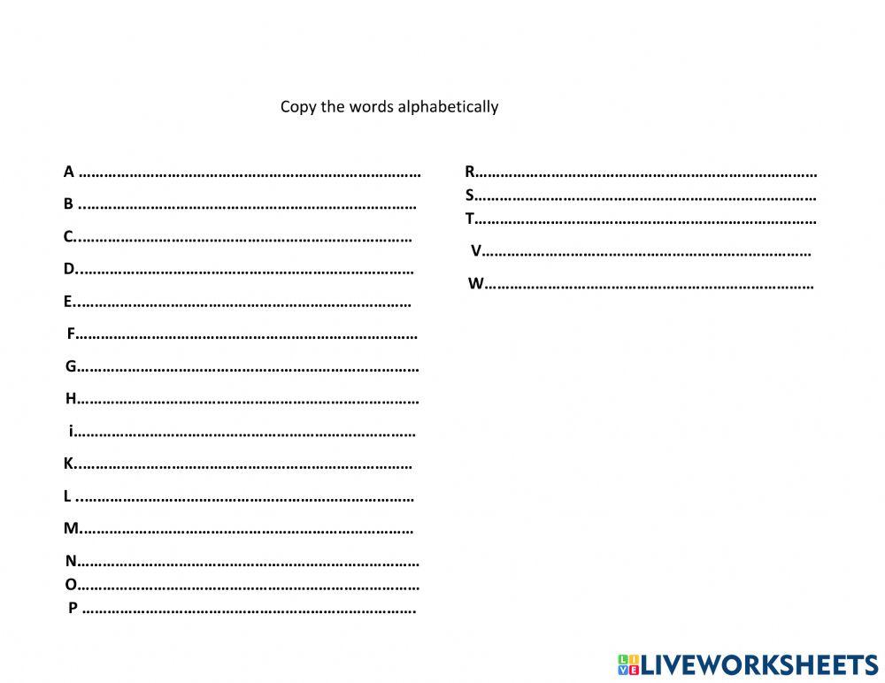 The Oak Tree -Alphabet copying 2126892 | Olena L | Live