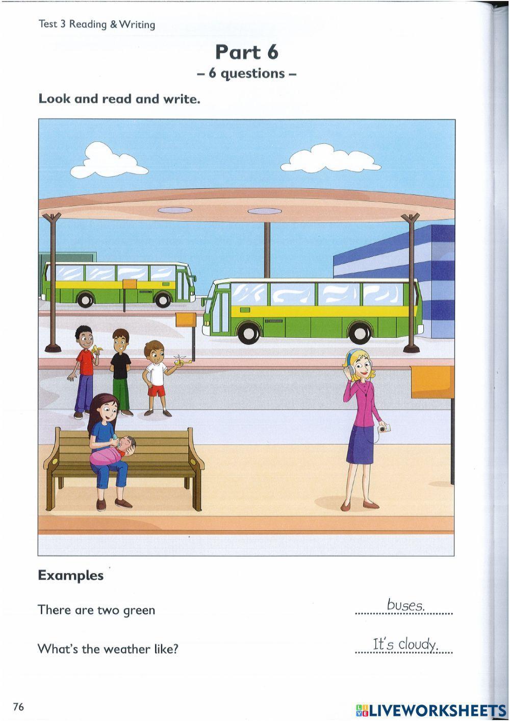 Movers Part 5,6 | Free Interactive Worksheets | 2127420