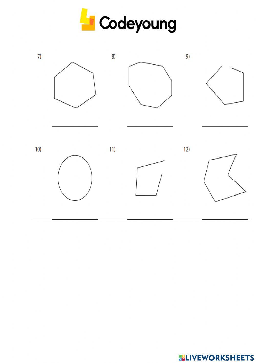 Polygons 2127486 | KHYATI THUKRAL | LiveWorksheets