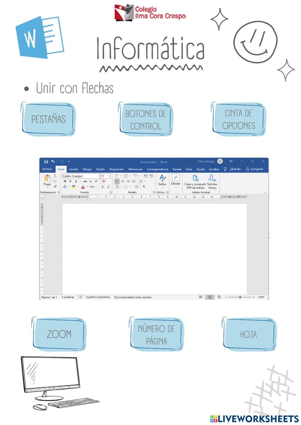 Word online exercise for 2do | Live Worksheets