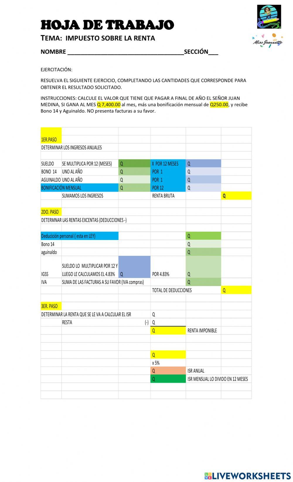 4207458 | EJERCICIO DE ISR | brenda_sandoval
