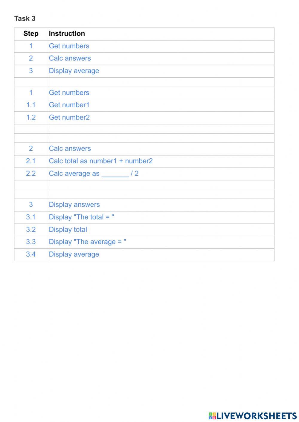 Programming- Algorithm Challenge 3151 | gmccormackgcc