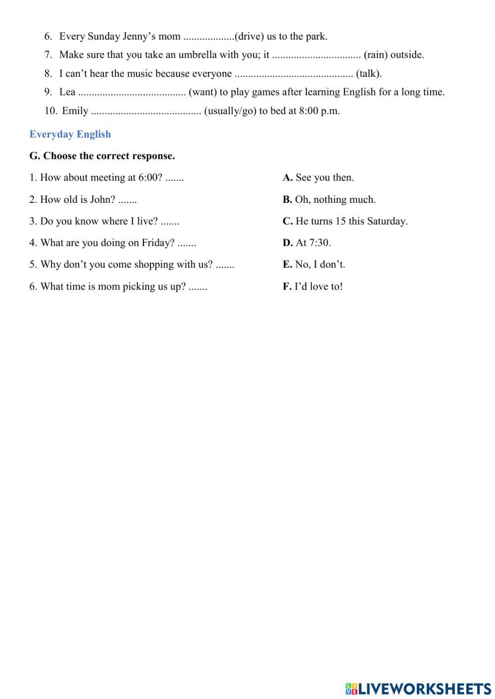 Review Module 2… | Free Interactive Worksheets | 2130451