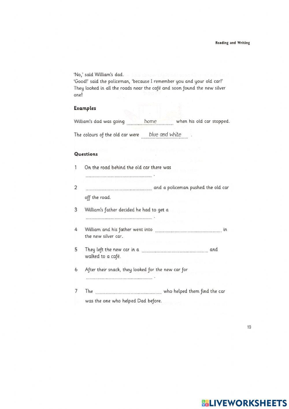 Flyers 5 - Test… | Free Interactive Worksheets | 3969181
