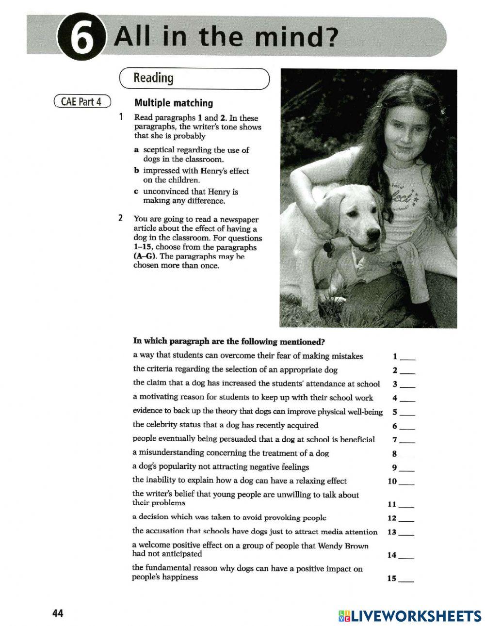 6897847 | WB CAE Part 4 Reading pp. 44-45 | Alexandra