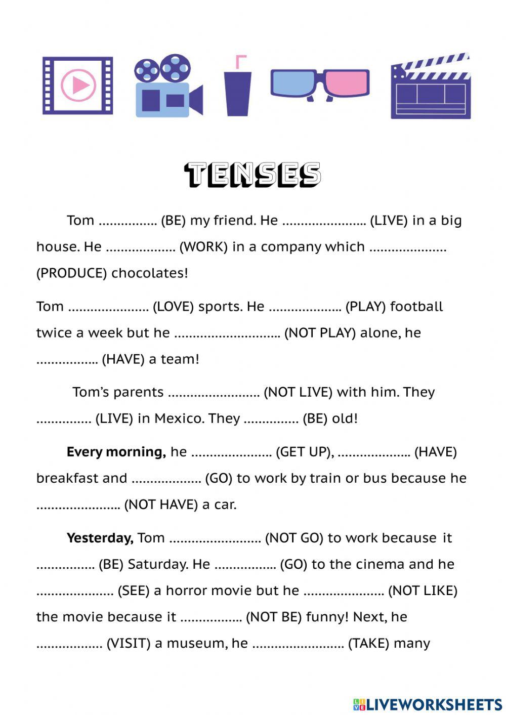 Beginners - simple tense - tenses 6 2137817 | Florencia