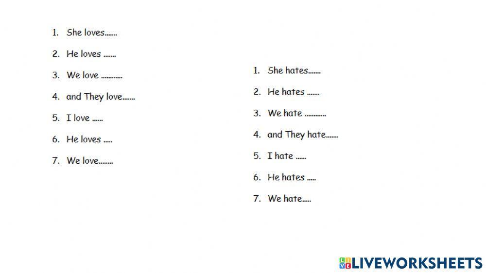 Objective prono… | Free Interactive Worksheets | 2137901