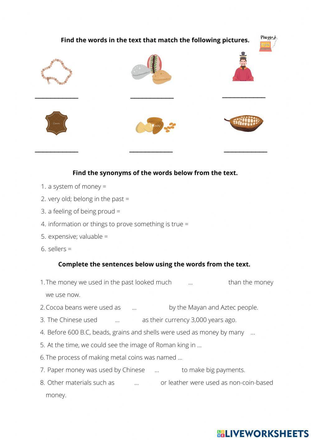 History of Money 2138658 | pluggedenglish | Live