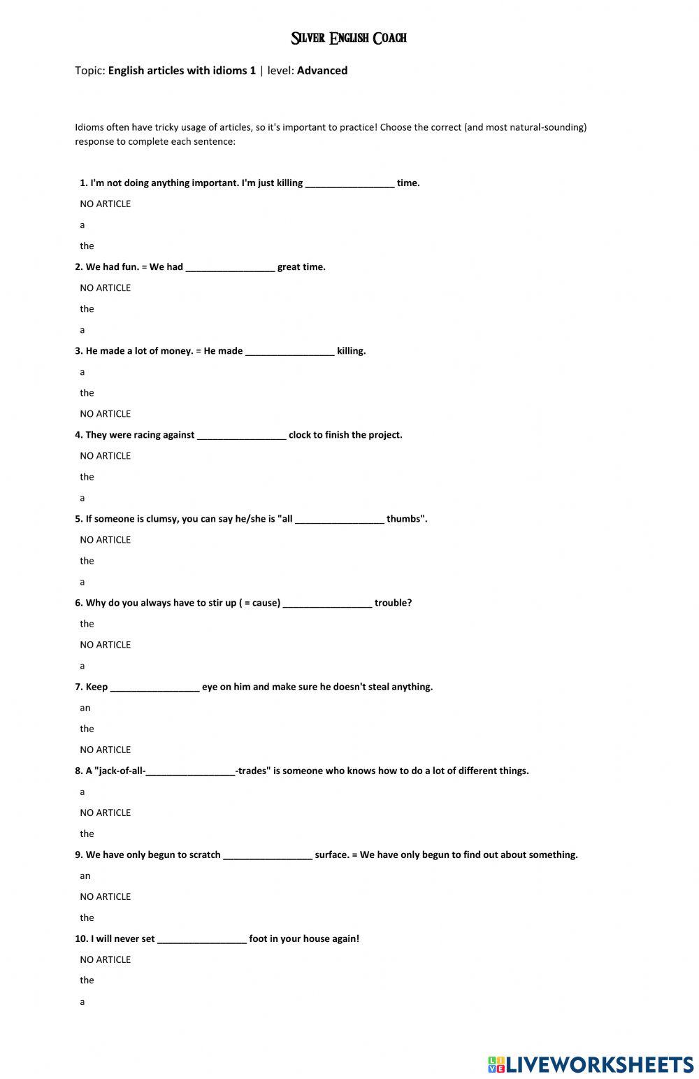 2139263 | Articles test | Silver English Coach