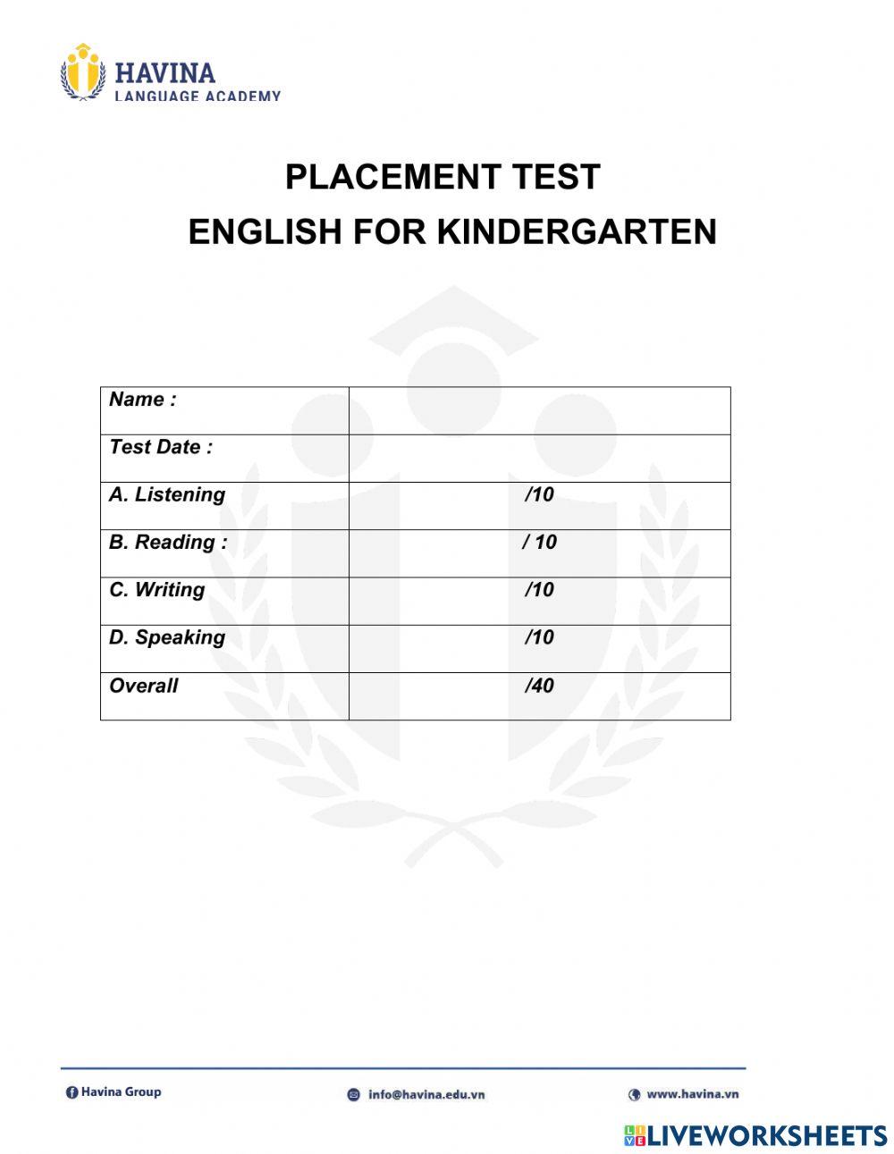 EK online exercise for | Live Worksheets