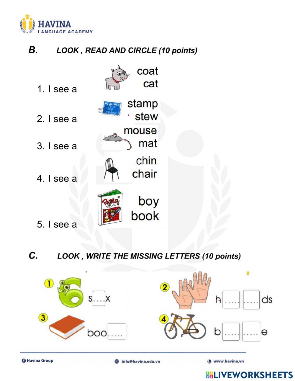 EK online exercise for | Live Worksheets