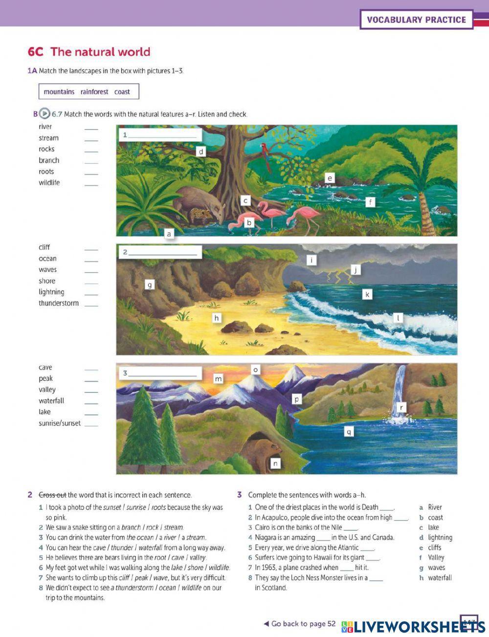 2140392 | The natural world | CJPJ7820 | LiveWorksheets
