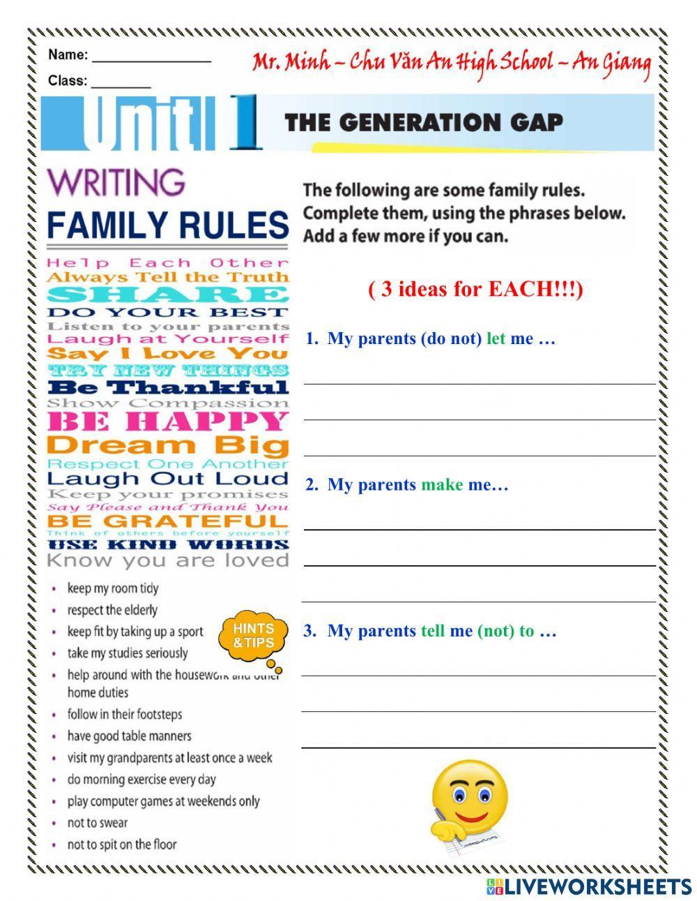 English 11 - Unit 1 - Writing (Preparation) worksheet | Live Worksheets