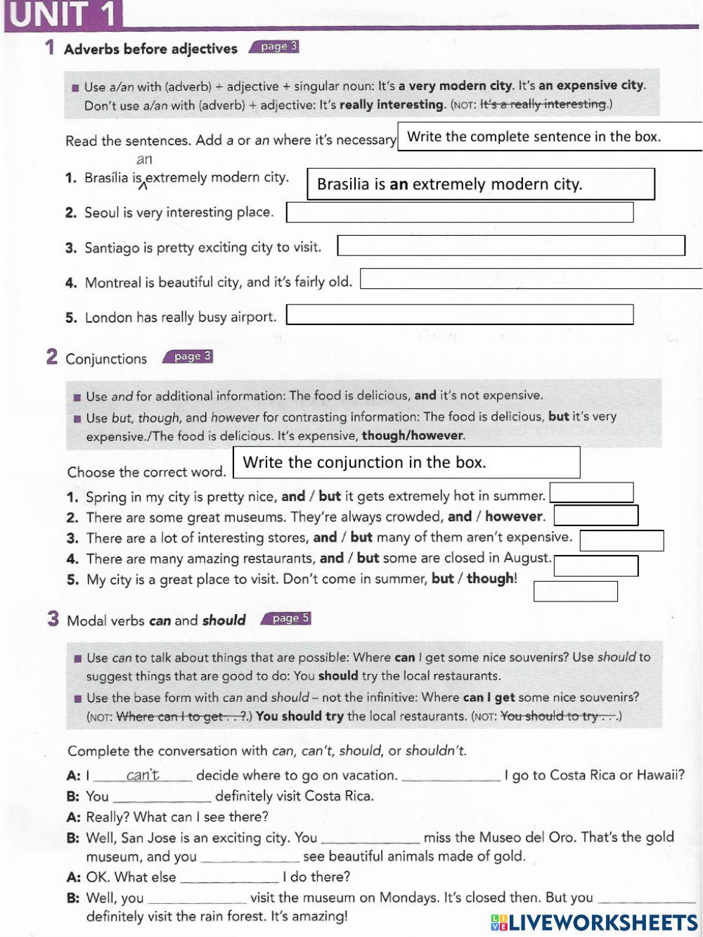 Interchange Lev… | Free Interactive Worksheets | 2141655