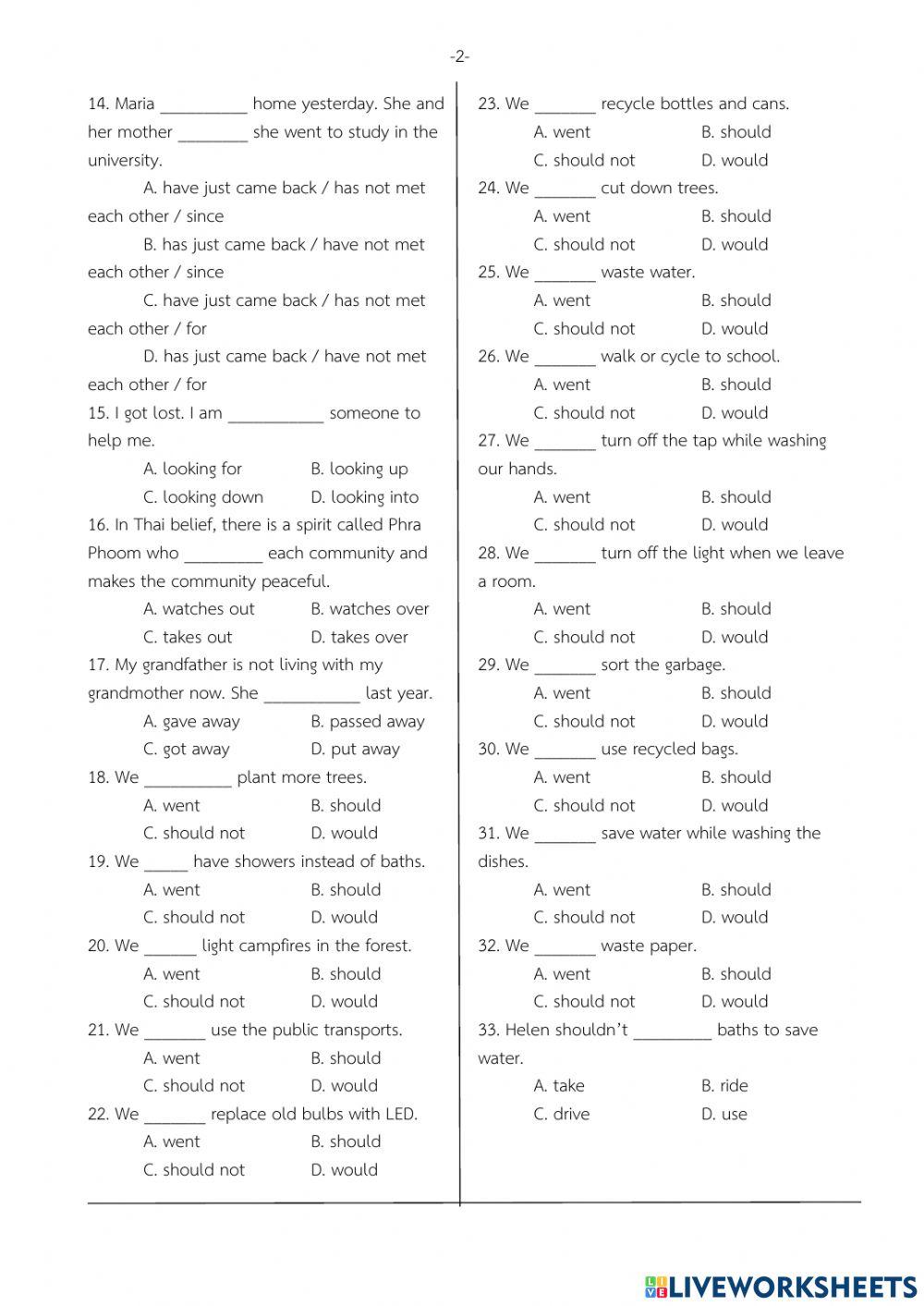M3 F(165) online exercise for | Live Worksheets