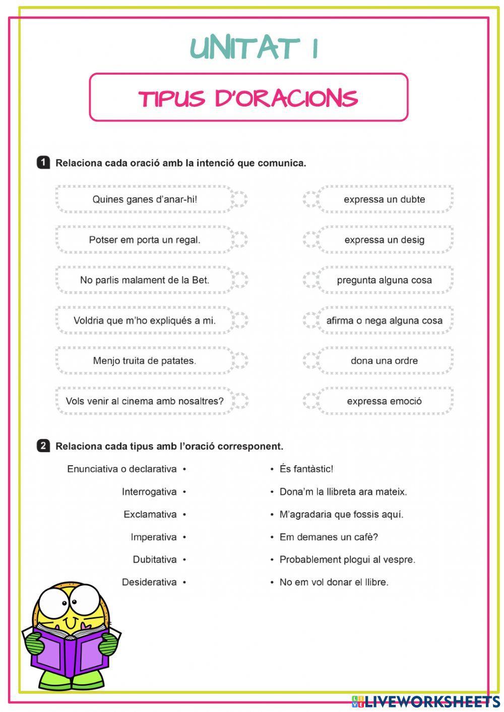Repàs Unitat 1 | Free Interactive Worksheets | 2142696
