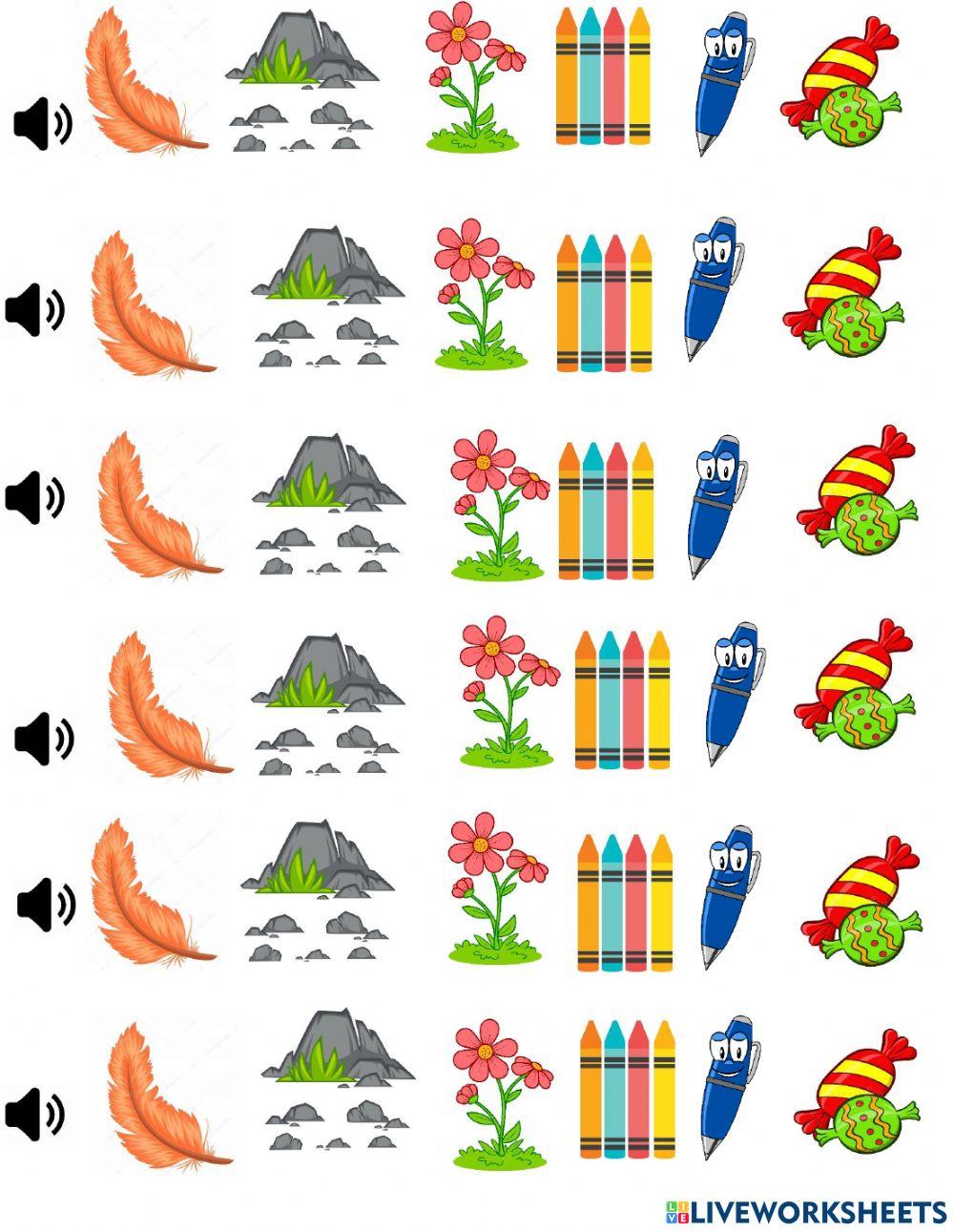 CHOOSE SOFT AND HARD OBJECTS 2872198 | Nguyễn Thị Thanh