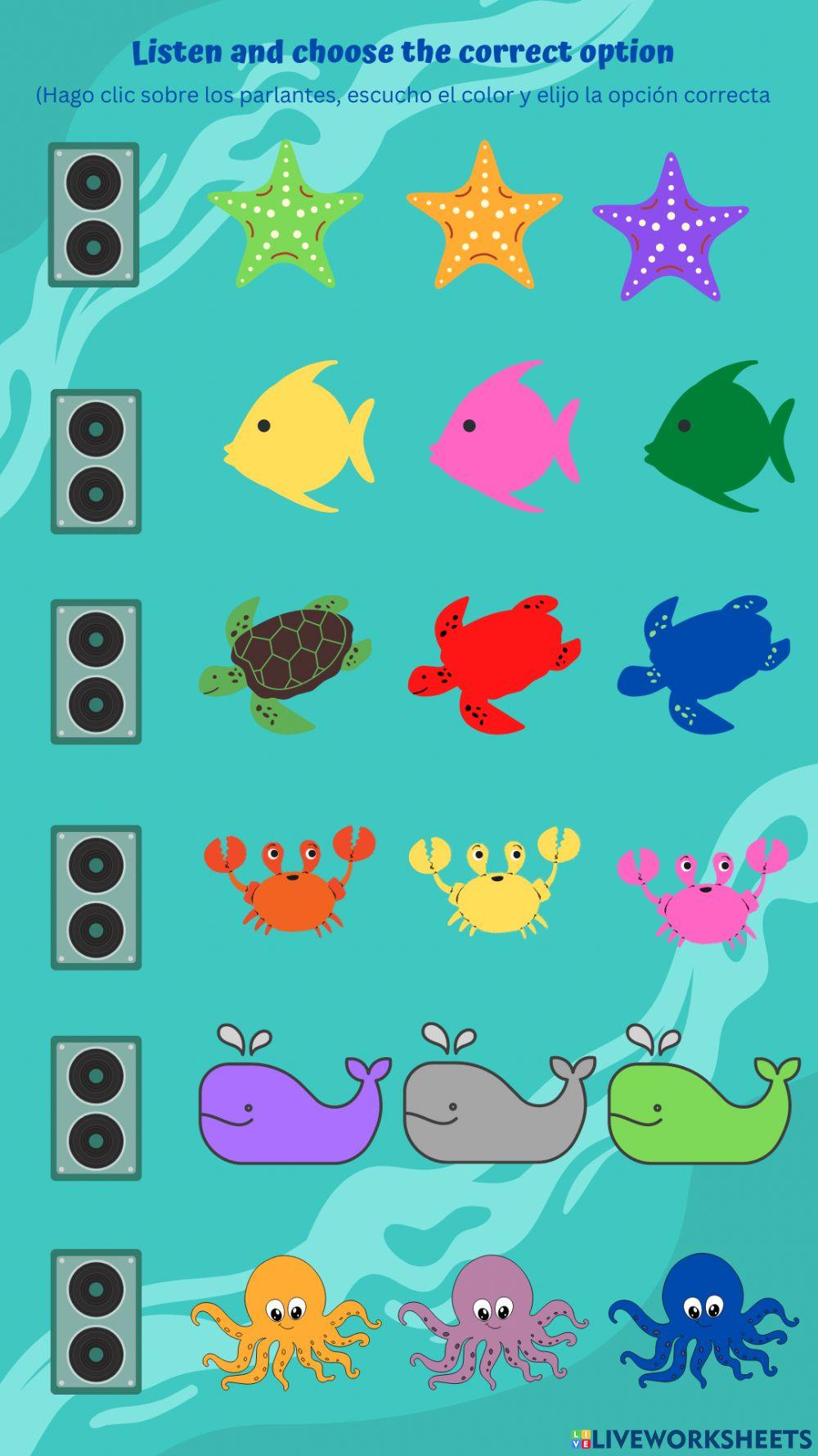 Little white fi… | Free Interactive Worksheets | 2145082